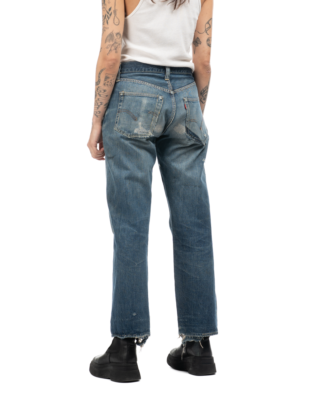 1950s Levi's 3-Button Hidden Rivet Denim – Kissing Booth