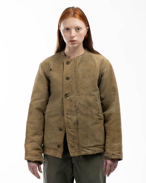 WW2 USN N-1 Deck Jacket - Large – Kissing Booth